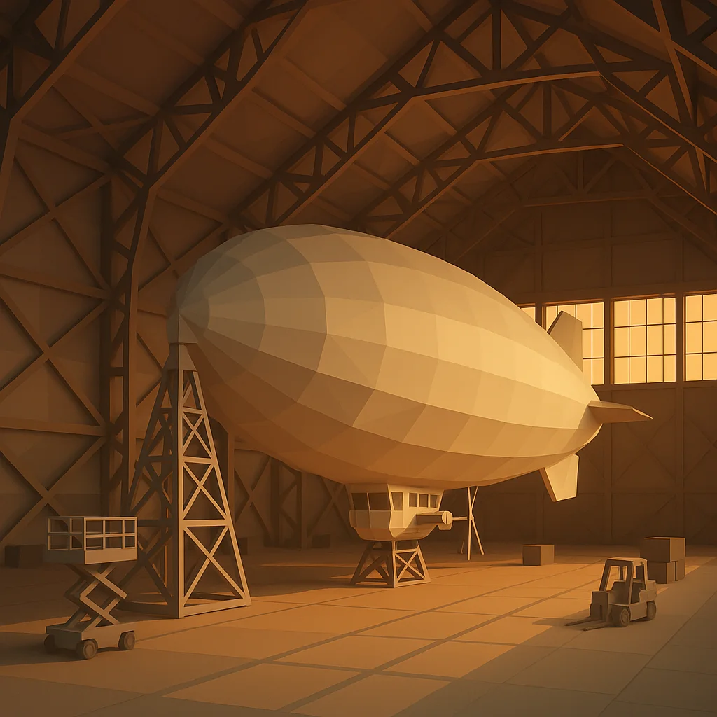 What Does It Mean to Dream About a Zeppelin Hangar? | Ai Dream Scope